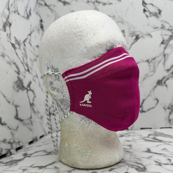 Kangol | Accessories | Kangol Hot Pink White Face Mask | Poshmark